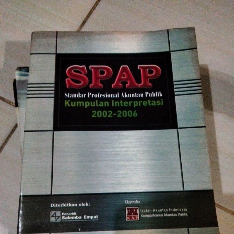 Jual SPAP(STANDAR PROFESIONAL AKUNTAN PUBLIK) | Shopee Indonesia