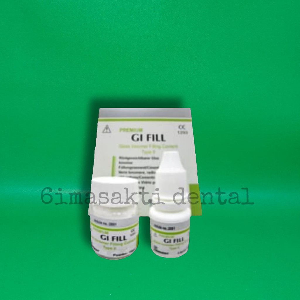 Jual DENTAL GLASS IONOMER CEMENT GIC GI FILL PREMIUM AMDENT | Shopee ...