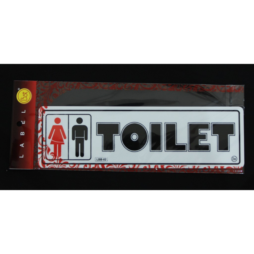 Jual Label Akrilik Toilet Gabung Besar | Shopee Indonesia