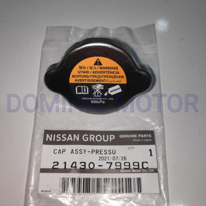 Jual Tutup/Cap Radiator Nissan Grand Livina/Evalia/Juke/Xtrail Original Best Produk | Shopee ...