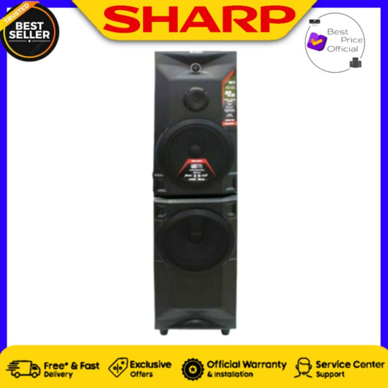 Jual SPEAKER SHARP CBOX-DPRO20CB CBOX DPRO20CB SPEAKER AKTIF BLUETOOTH ...