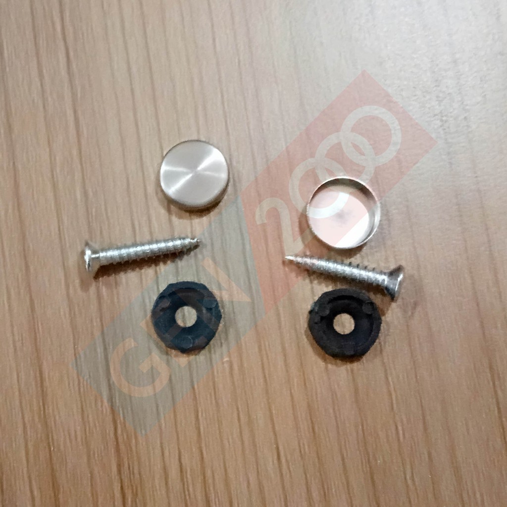 Jual Sekrup Topi Stainless 12 Mm Skrup Kaca Cermin Stenlis Mirror Screw ...