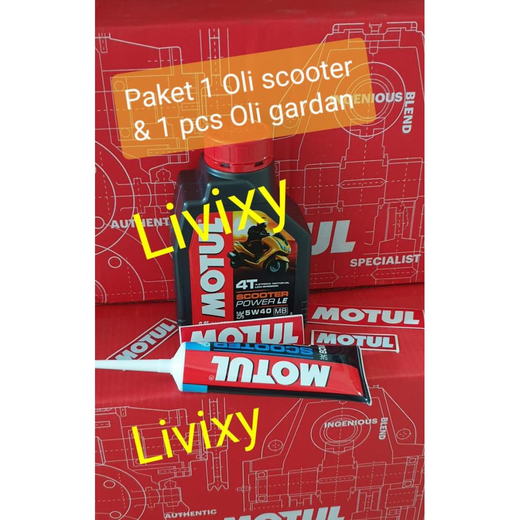 Jual Paket oli motul scooter power 0.8L & oli gardan 0.12L | Shopee ... Jual Paket oli motul scooter power 0.8L & oli gardan 0.12L | Shopee ...