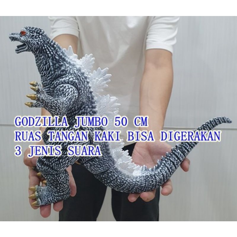 Jual MAINAN GODZILLA JUMBO 50 CM GODZILLA KARET MECHAGODZILLA | Shopee ...