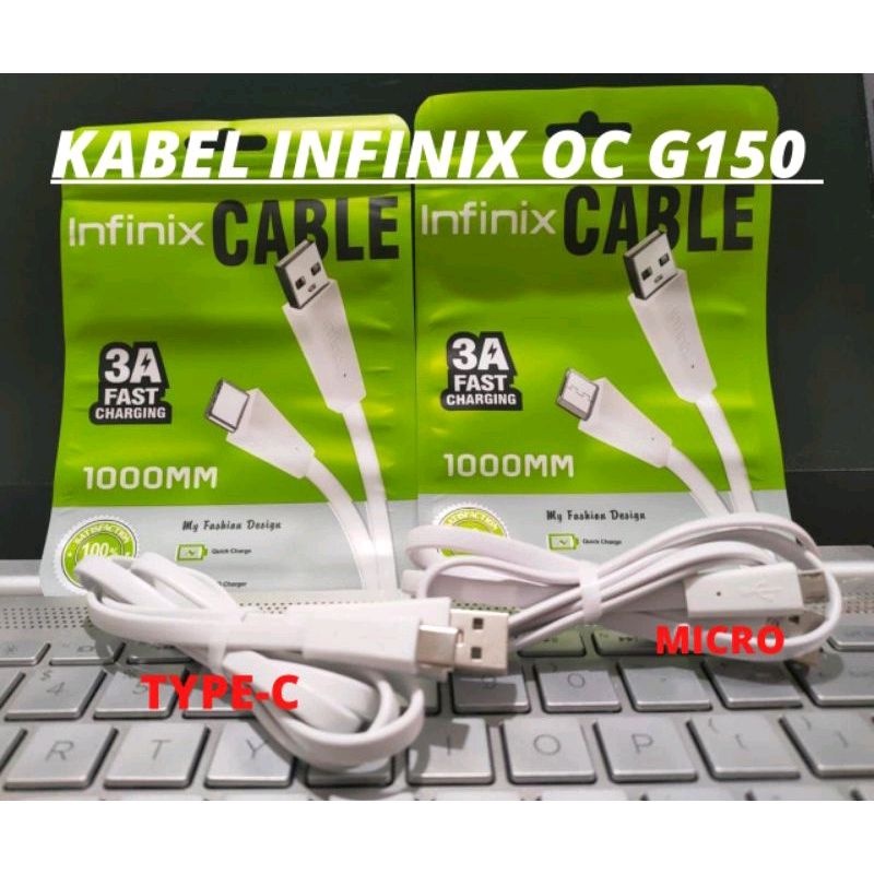 Jual KABEL DATA INFINIX PACK PLASTIK GL 150 ( OC ) | Shopee Indonesia
