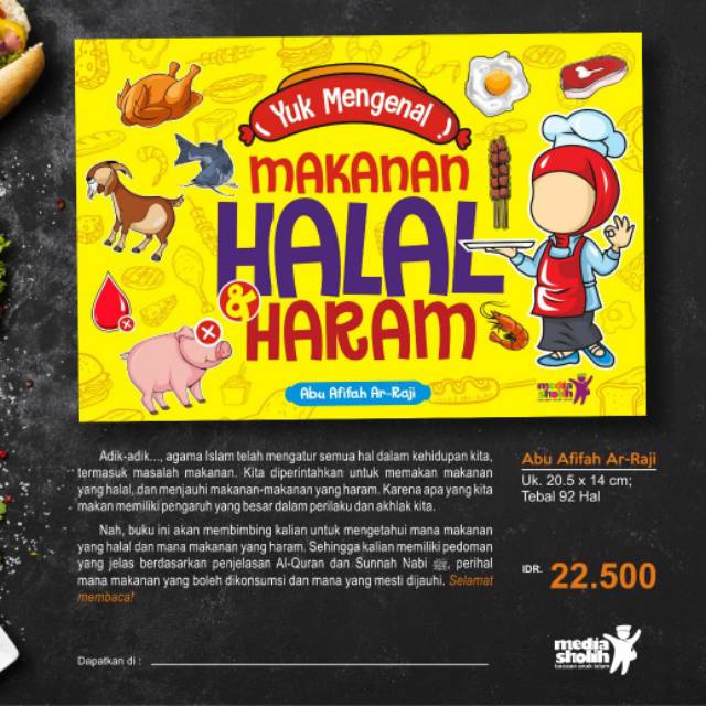 Jual Mengenal Makanan Halal dan Haram | Shopee Indonesia