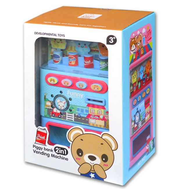 Jual Mainan Piggy Bank Vending Machine 2In1 (WW) | Shopee Indonesia