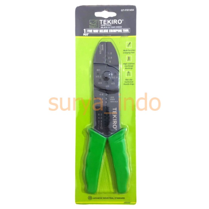 Jual TANG CRIMPING / KRIMPING 9" TEKIRO GT-FW1454 MULTIFUNGSI / TANG ...