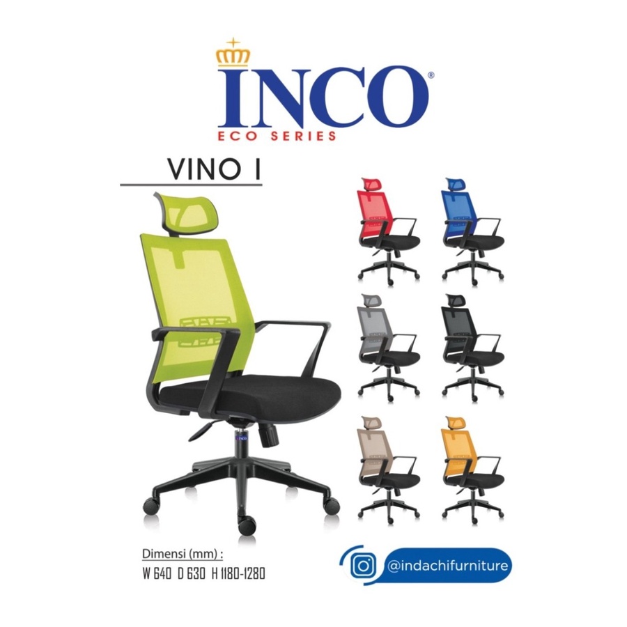 Jual Kursi Kantor Indachi Inco - Vino I | Shopee Indonesia