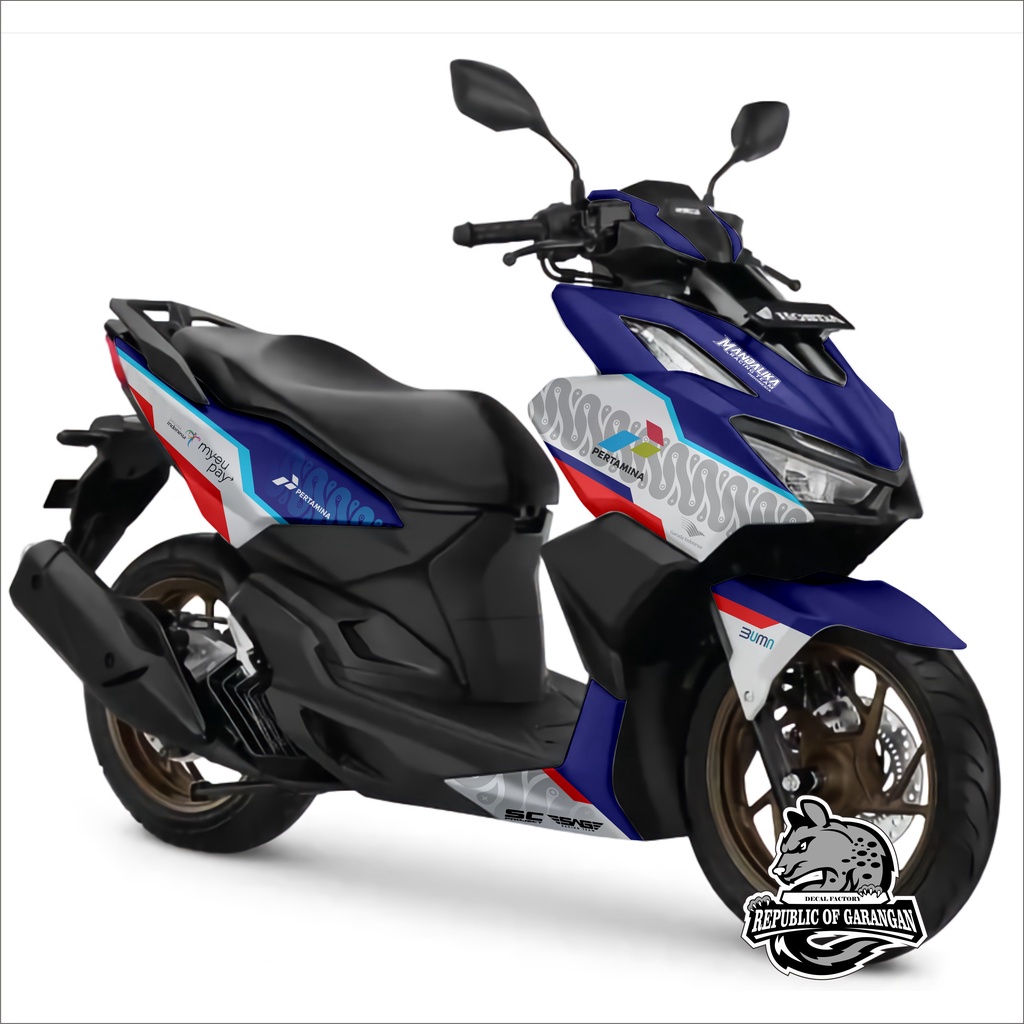 Jual Decal Vario 160 Stiker Motor All New Vario 160 full body mandalika ...