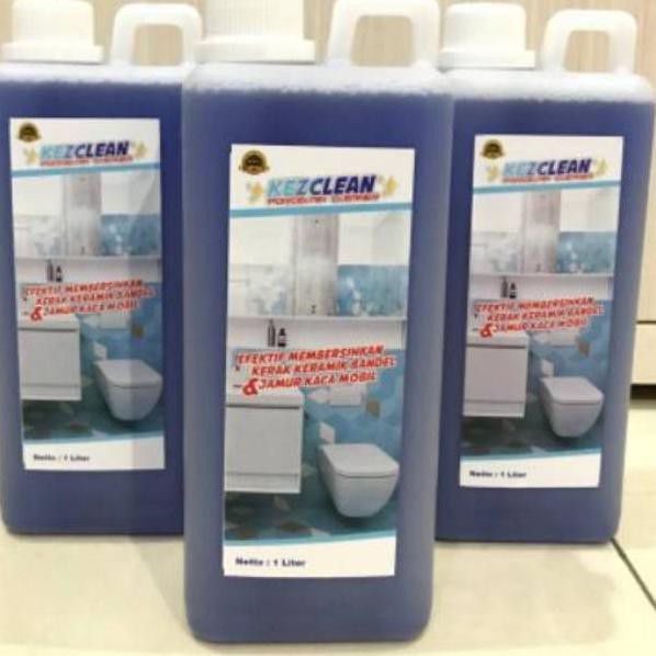 Jual KEZCLEAN 1 liter + free kuas | porcelen cleaner ☊ | Shopee Indonesia