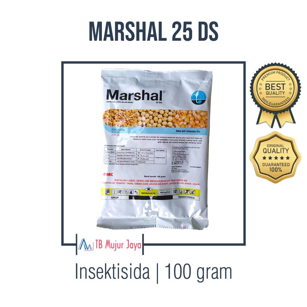 Jual Marshal 25 DS Insektisida Perlakuan Benih 100 gram | Shopee Indonesia
