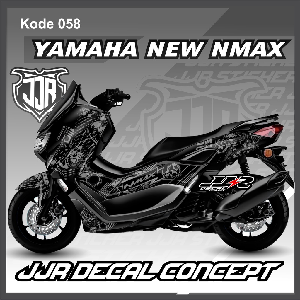 Jual DECAL NMAX NEW 2020-2023 DECAL FULL BODY YAMAHA NEW NMAX KEREN ...