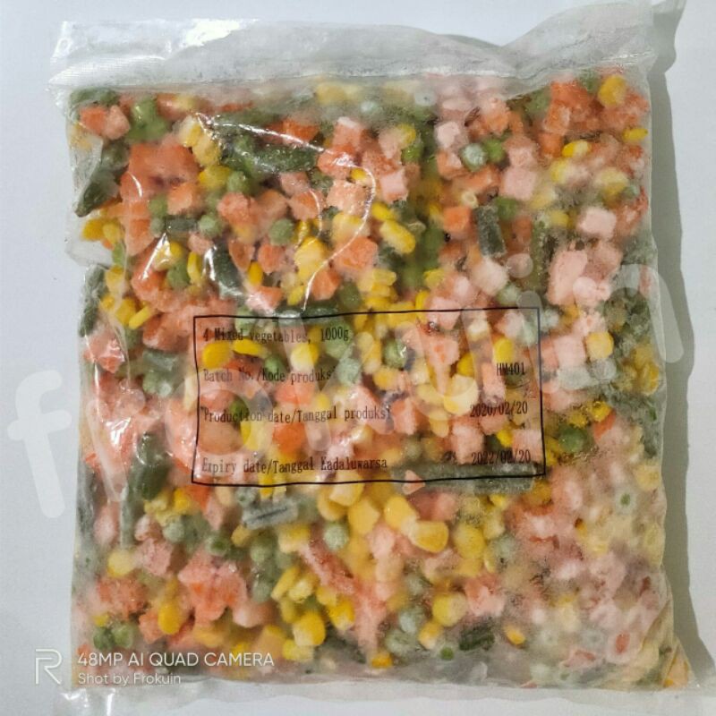 Jual Mix Vegetable 1Kg -Frozen food murah | Shopee Indonesia