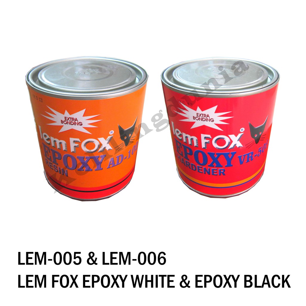 Jual Lem Fox Epoxy Resin Hardener Komplit | Shopee Indonesia
