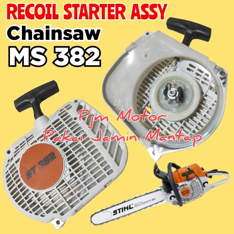 Jual Ms382 Recoil starter assy Tarikan kap engkol starter mesin chainsaw senso sinso sthil stihl ...