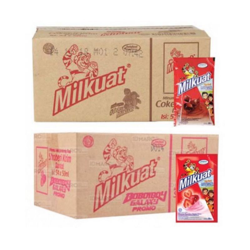 Jual MILKUAT SUSU BANTAL 1 DUS ISI 54PCS @50ml | Shopee Indonesia