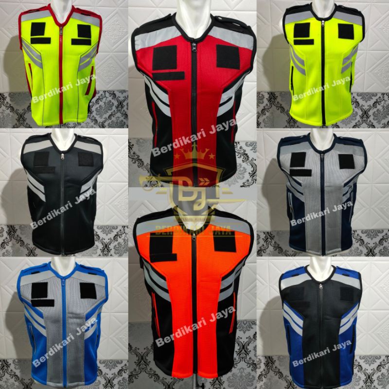 Jual Rompi Touring Rompi Polosan Rompi Safety Rompi Proyek Bisa Request ...