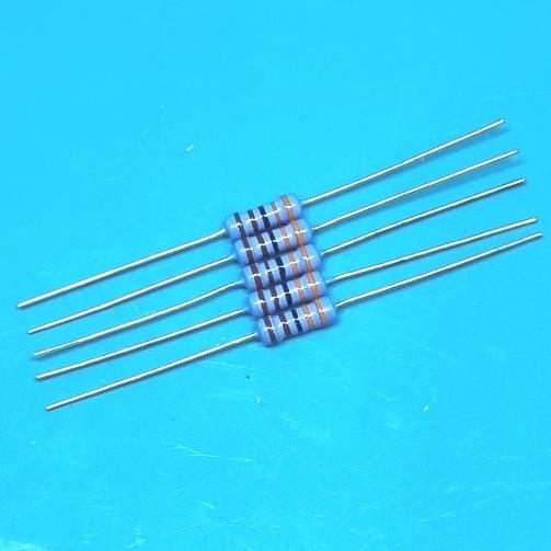 Jual 10Pcs 3K3 Ohm 332 Ohm 0.5W 1/2W 5% Blue Carbon Film Resistor ...