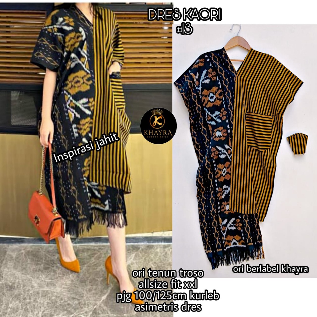 Jual Dress Jumputan Batik Terbaru Model Seling Cantik | Shopee Indonesia