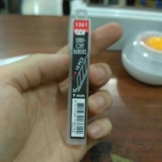 Jual Isi cutter 30 derajat sdi satuan made in taiwan isi 10 pisau kecil ...