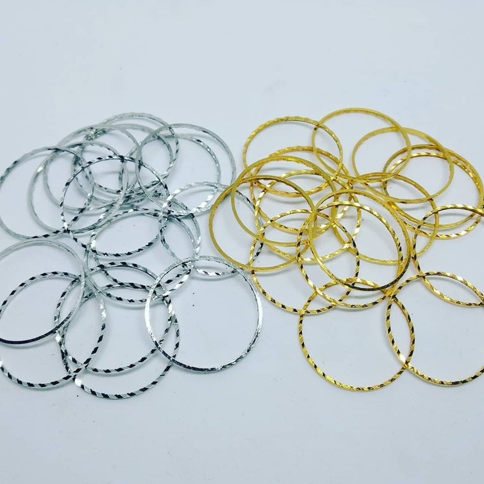 Jual Ring motif gerigi 2 cm (per12pcs) | Shopee Indonesia