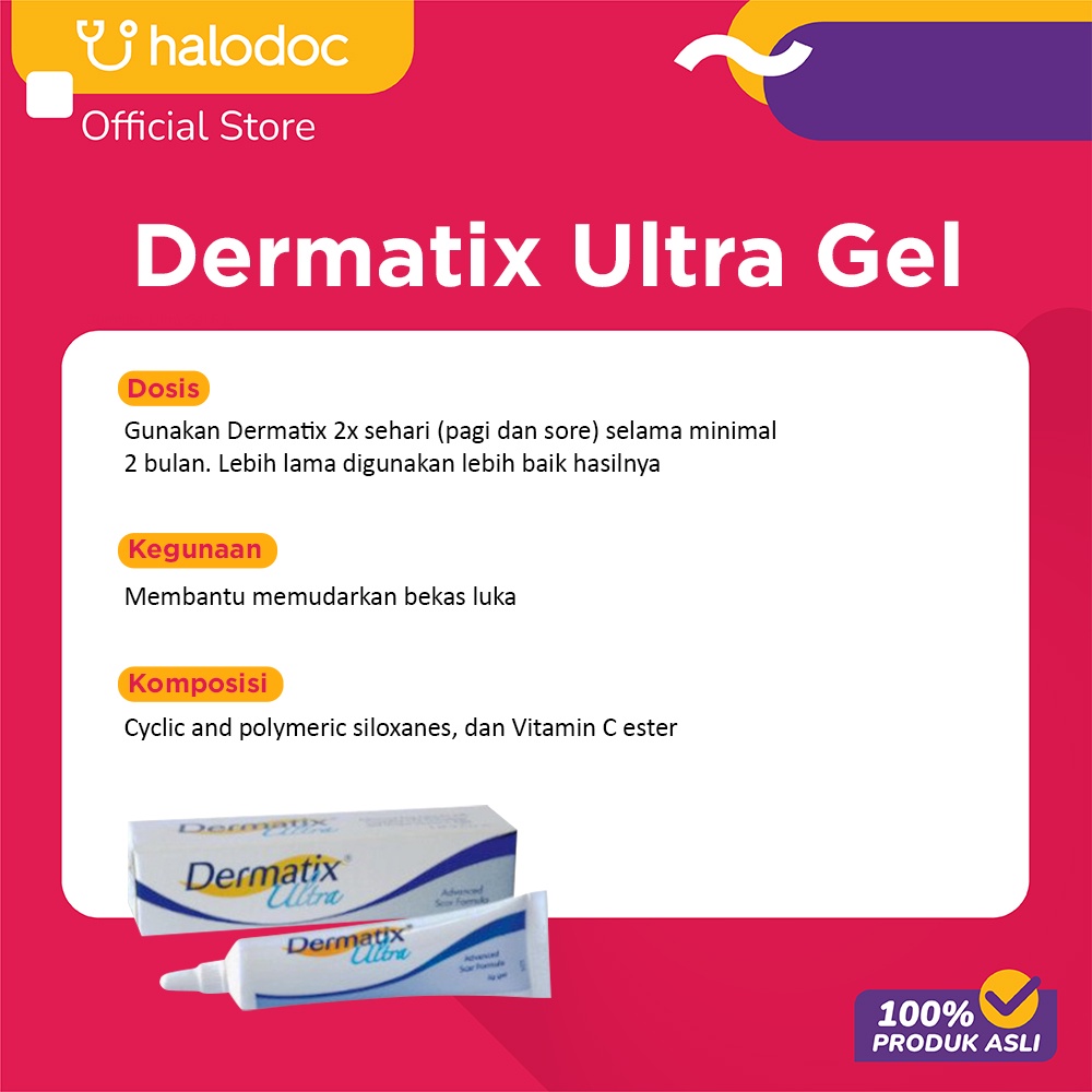 Jual Dermatix Ultra Gel 5 g | Shopee Indonesia