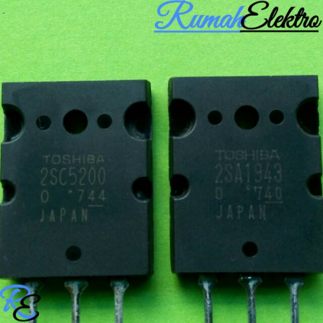 Jual Transistor THOSIBA SA1943 dan SC5200 By Japan | Shopee Indonesia