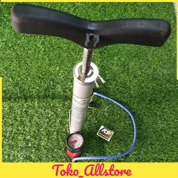 Jual pompa lantai ban besi alloy plastik sepeda dan motor dengan tabung ...