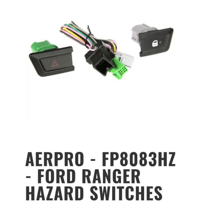 Jual ford ranger hazard warning switch door lock switch cable | Shopee ...