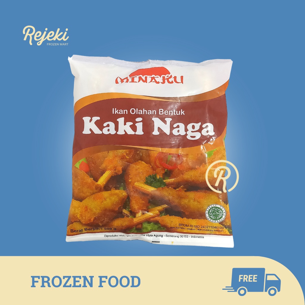 Jual Minaku Kaki Naga & Nugget Ice Cream 500g / Dimsum - Rejeki Frozen ...