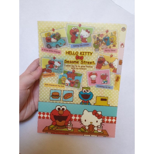 Jual MAP / FOLDER / SANRIO X SESAME STREET / MAP FILE | Shopee Indonesia