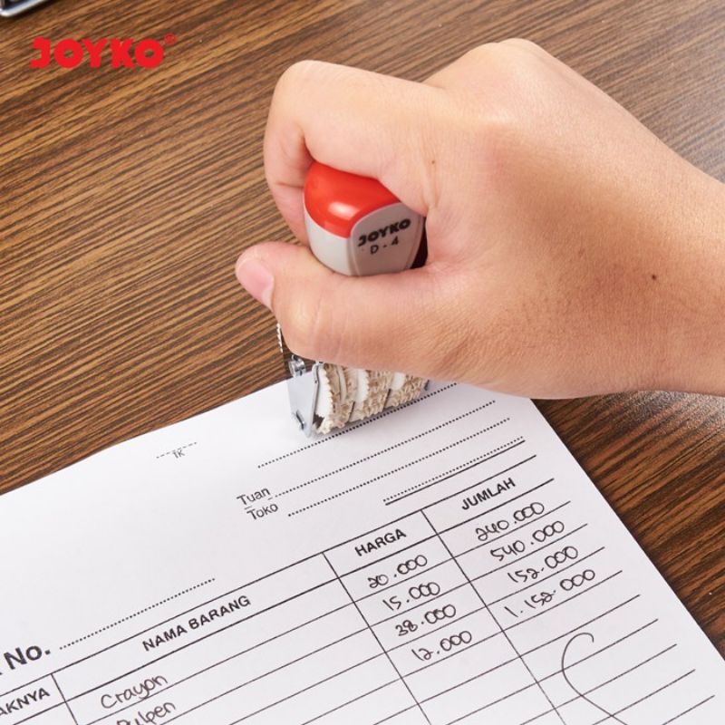 Jual Stampel Tanggal / Date Stamp Joyko D-4 / (1pcs) | Shopee Indonesia