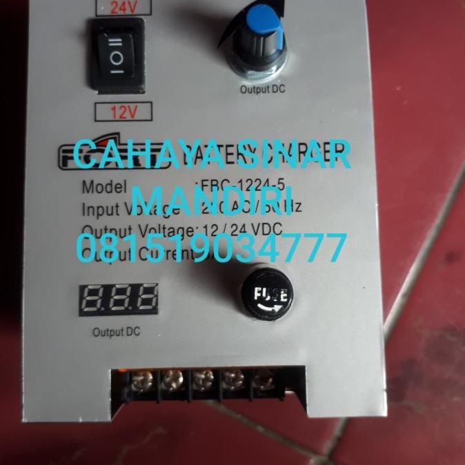 Jual Baterai charger Genset Panel ATS AMF 5A 12/24VDC,cas aki ada stock ...