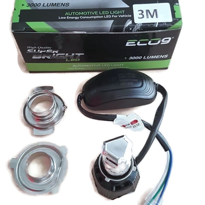 Jual Bohlam Lampu LED Depan 3 Sisi Motor Revo Vixion Beat Mio Nmax PCX ...