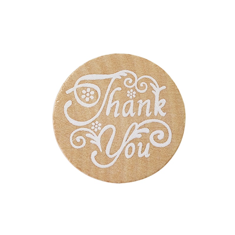 Jual Stempel / Wooden Stamp Thank You Terima Kasih untuk Cap Scrapbook ...