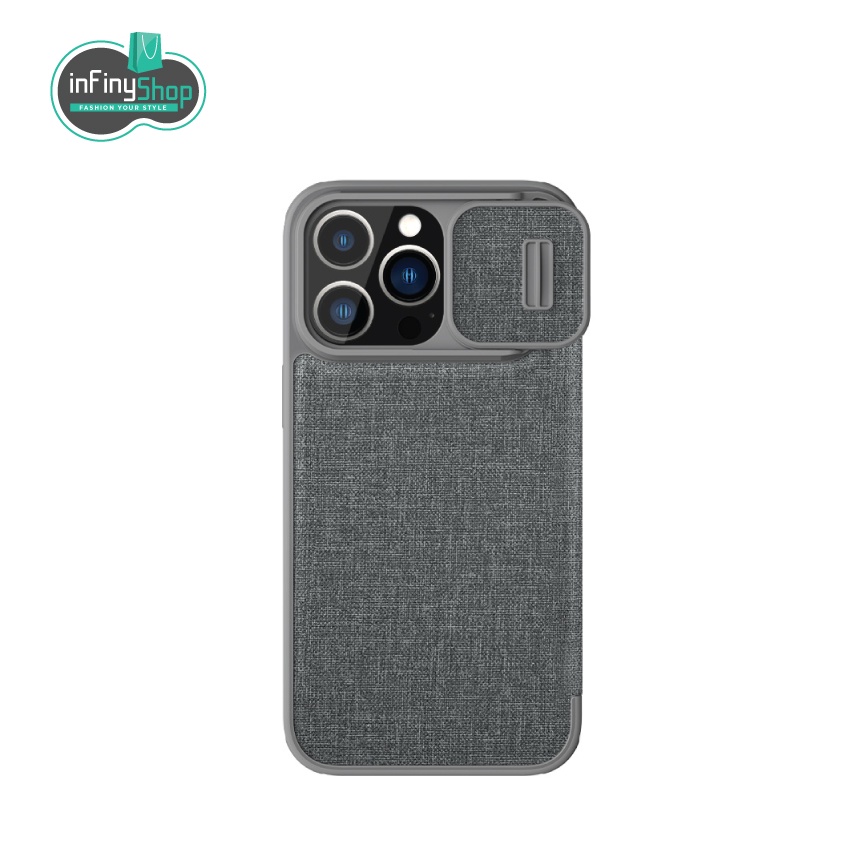 Jual APPLE IPHONE 14 (6.1) - NILLKIN QIN PRO LEATHER CASE (PLAIN ...