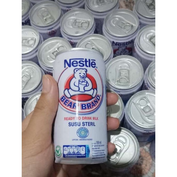 Jual Susu beruang / bear brand 189ml / susu steril / milk /bear brand milk | Shopee Indonesia