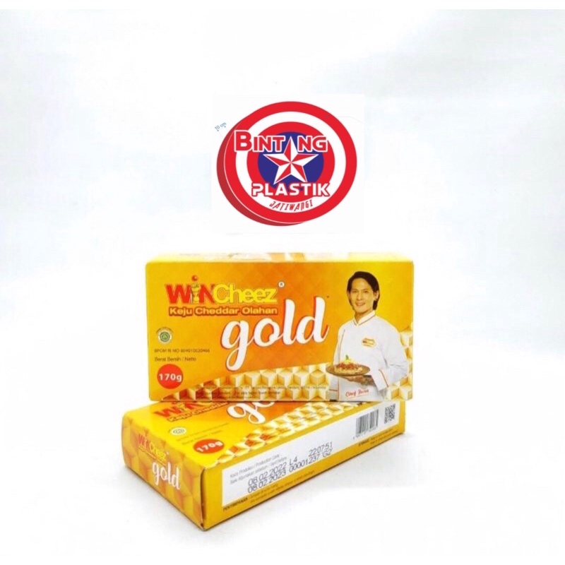 Jual KEJU WINCHEEZ GOLD 170gram - NEW FRESHPACK CHEDDAR PREMIUM CHEESE ...