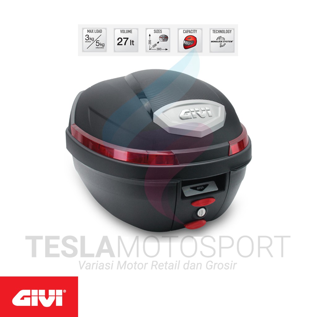 Jual Box Boks Motor Givi B270N Tanpa Lampu Monolock | Shopee Indonesia