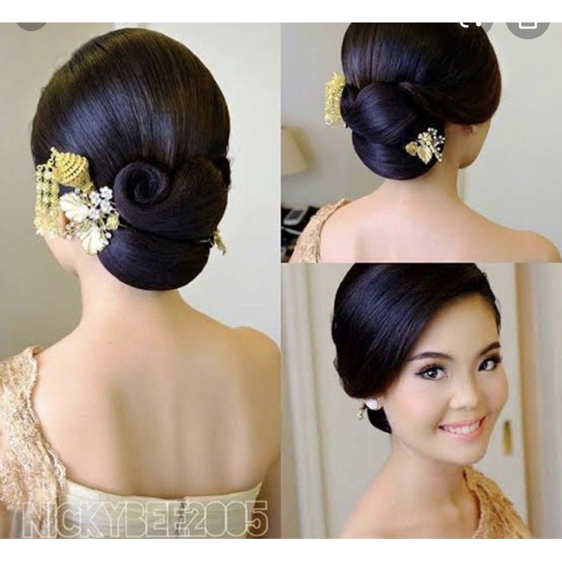 Jual Sanggul Modern Terbaru,Kekinian/Sanggul Thailand | Shopee Indonesia