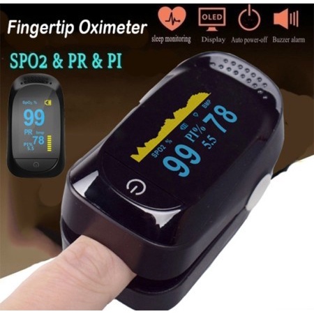 Jual Ready OXIMETER Oximetry Pulse Fingertip Saturation Pengukur ...
