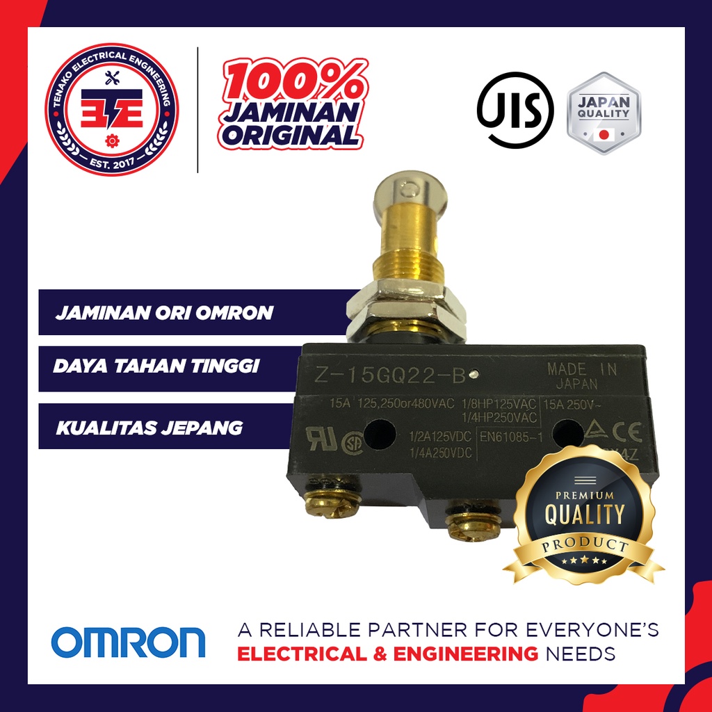 Jual OMRON Limit Switch Z-15GQ22-B | Shopee Indonesia