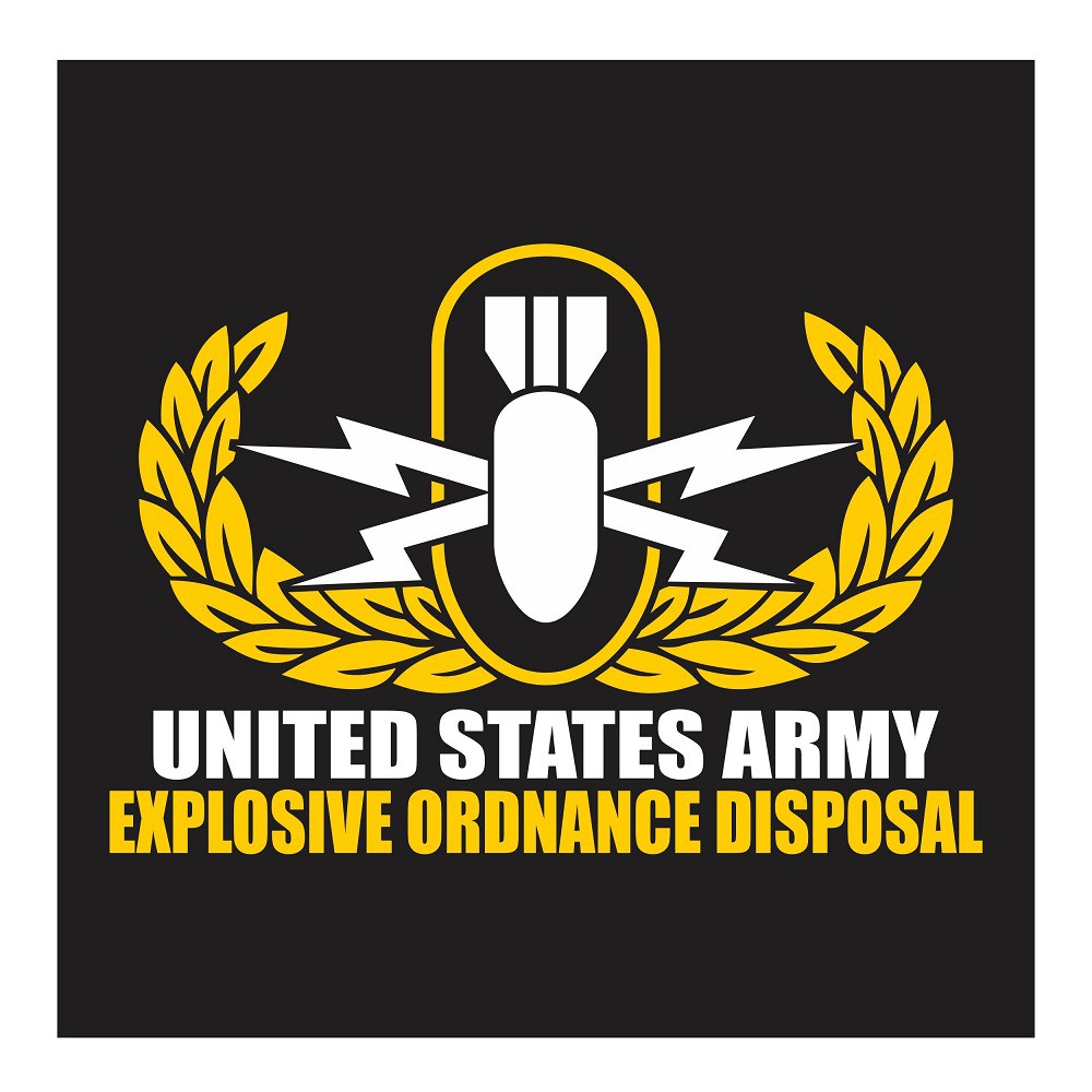 Jual US Army Explosive Ordnance Disposal (EOD), Cutting Sticker ...