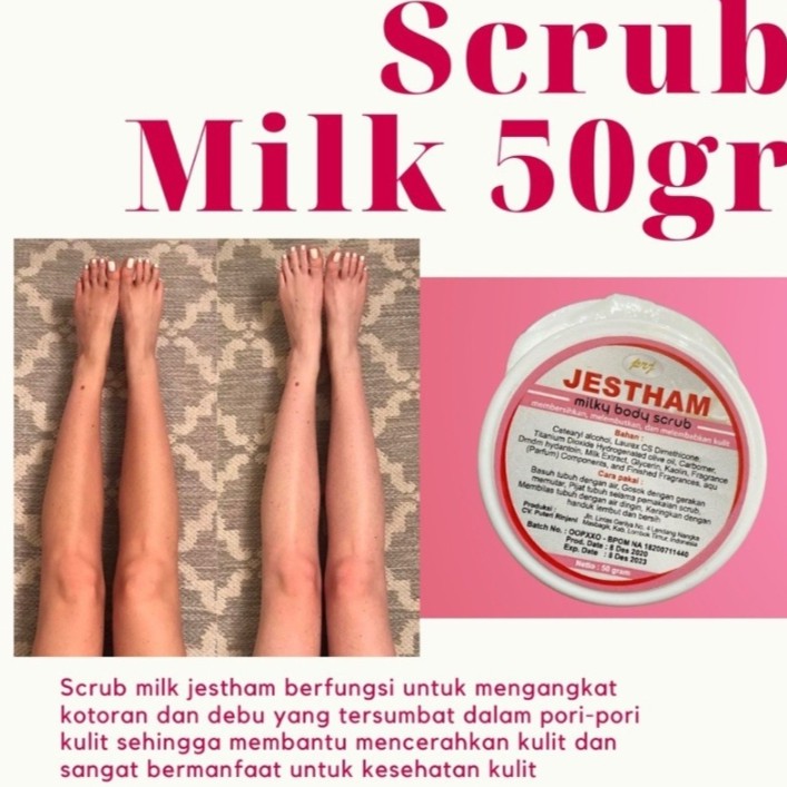 Jual scrub milk 50 gr (100% ORIGINAL) | Shopee Indonesia