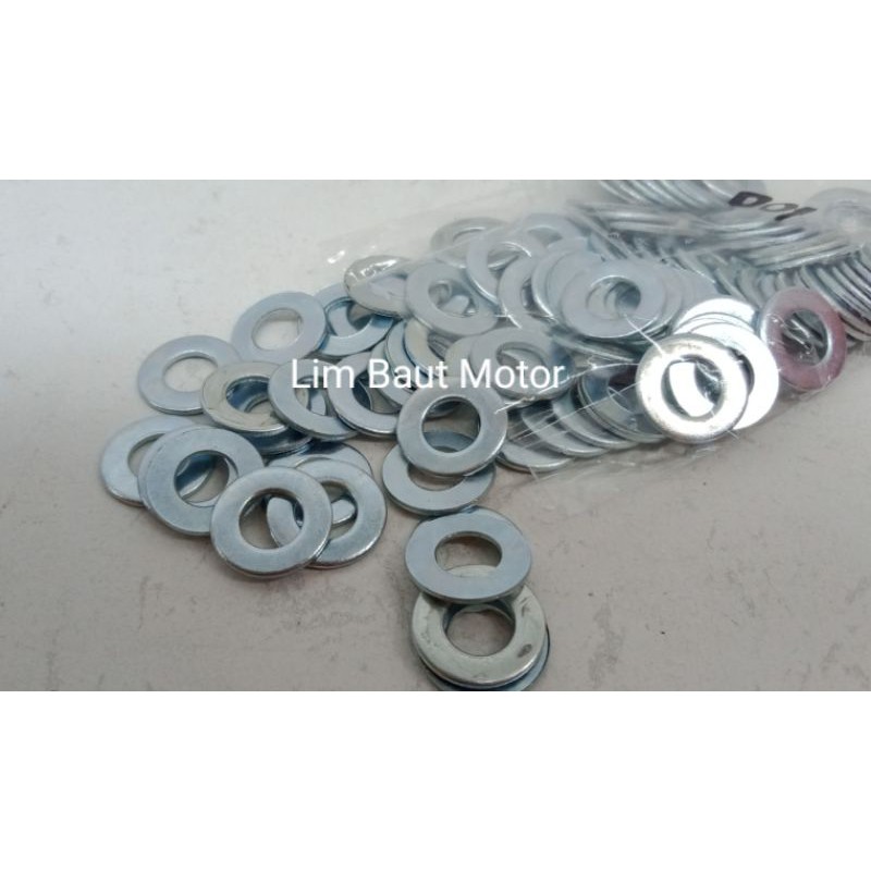 Jual Ring plat baut 10 / 6mm / 100pcs kecil | Shopee Indonesia