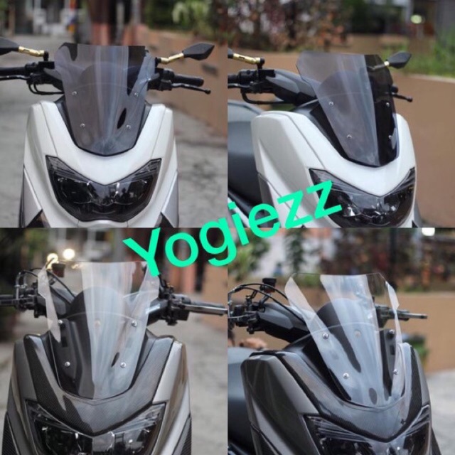 Jual Mini vector winshield nya aja visor mini vector windshield mini ...