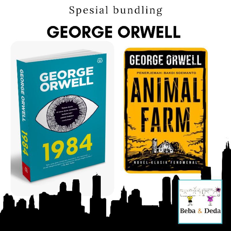 Jual George Orwell 1984 animal farm paket bundling | Shopee Indonesia