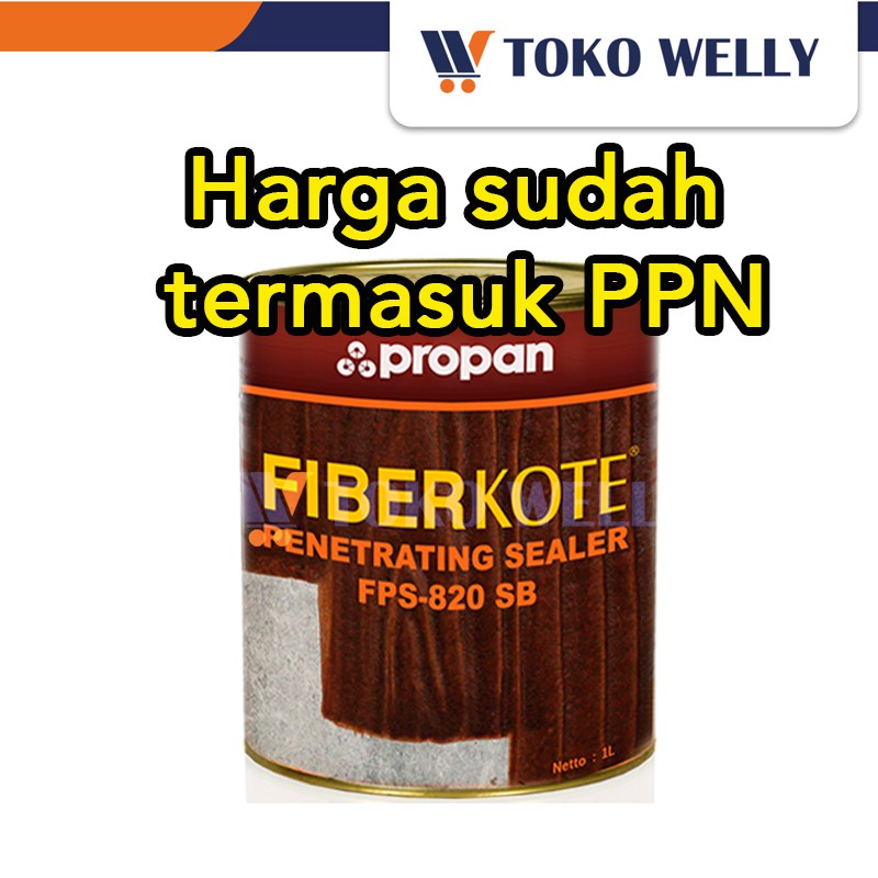 Jual PROPAN / FIBERKOTE 820 SB CLEAR / Cat Dasar Fiber Semen - 1 LITER ...