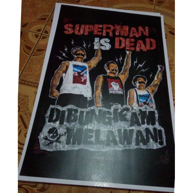 Jual Poster punk superman is dead | Shopee Indonesia
